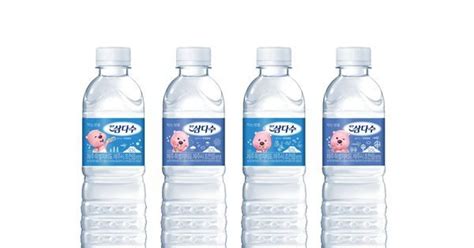 제주삼다수 라벨 속으로 여름휴가 온 잔망루피