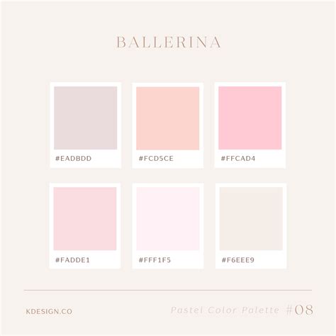 Pastel Neutral Color Palette