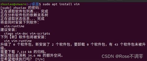 ubuntu中vim命令不能正常使用的解决办法 ubuntuvim编辑器无法输入 csdn博客