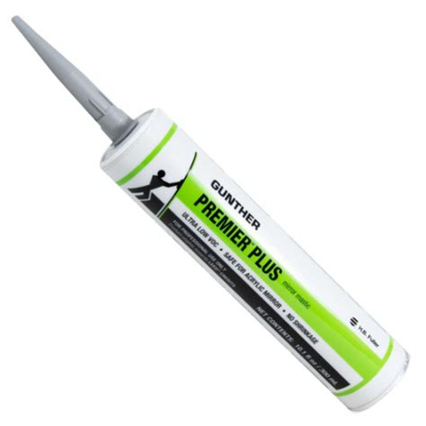 Fhc Gpp454a Gunther Premier Plus Mastic 103 Fl Oz Cartridge Gray