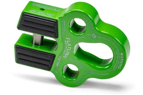 Factor 55 Flatlink Multi Mount Winch Shackle Mount W Green Finish