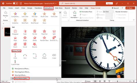 What Are Motion Paths Animations In PowerPoint And How To Use Them