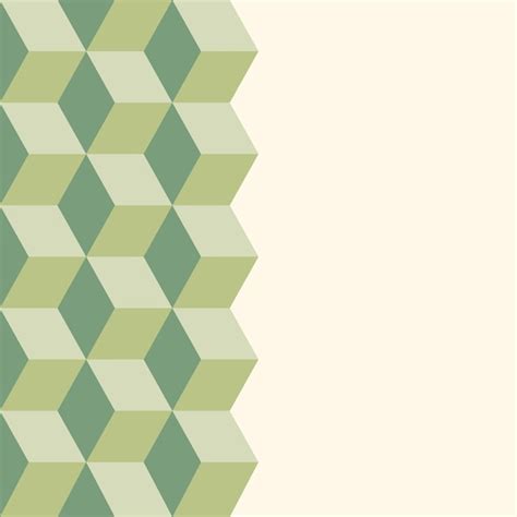 Premium Vector Pattern Of Colored Cubes Cubic Background Cube Leaflet Card Frame