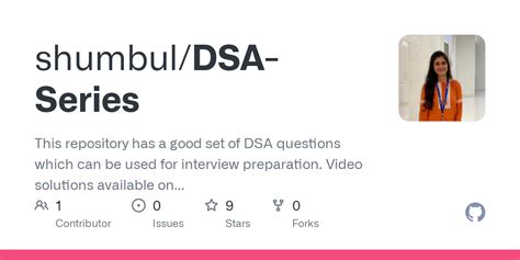 Github Shumbuldsa Series
