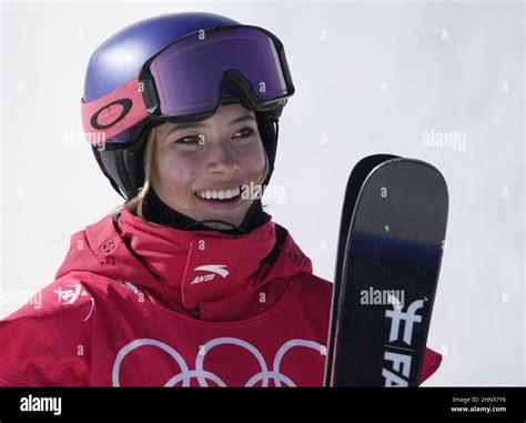 Zhangjiakou China 18th Feb 2022 Gold Medalist Eileen Gu Of China