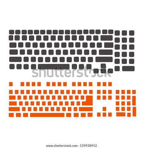 Standard 101 Keys Pc Keyboard Layout Stock Vector Royalty Free 139938952 Shutterstock