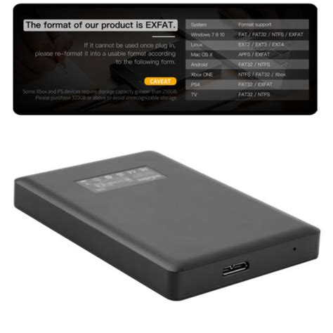UnionSine Externe Festplatte HDD 2 5 Zoll USB 3 0 USB Mac PC Ps4 Ps5
