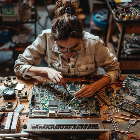 Free Electronics Repair Work Image Download At Stockcake