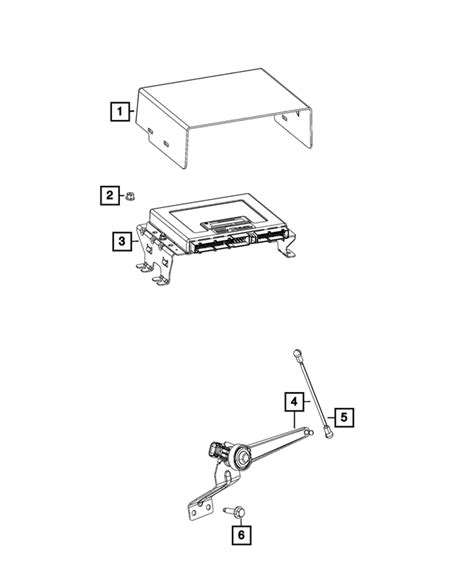 2019 2022 Ram Air Suspension Module 68354198aq Mopar Estore