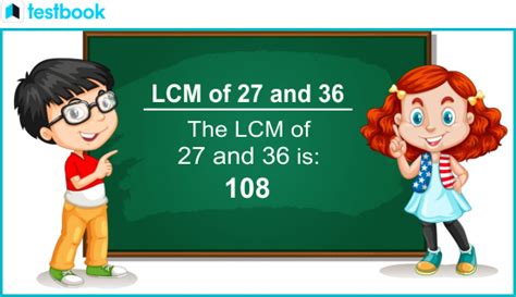 lcm of 27 and 36 calculation methods and solved examples