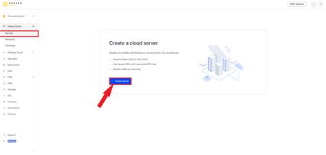 How To Create A Server In The Serverspace Control Panel