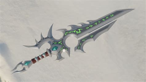 Stl File Kingsmourne Anduin Sword Frostmourne World Of Warcraft Mourneblade 🗡️・3d Printer Design