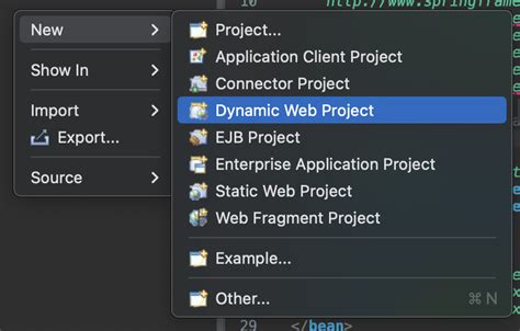 [eclipse] spring 프로젝트생성