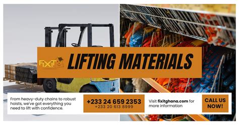 Fixit 🛠️ Introducing Fixitgh Ltd Your Ultimate Partner In Lifting Solutions 🏗️ Are You