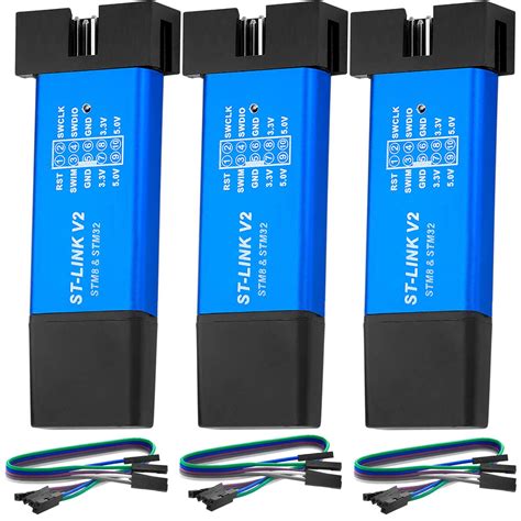 St Link V2 Mini Simulator Download Programmer Stm8 6 Stm32 Kompatibel Mit Arduino Programmer