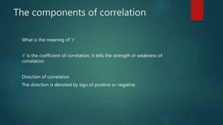 Basic Concepts Of Correlation PPTX
