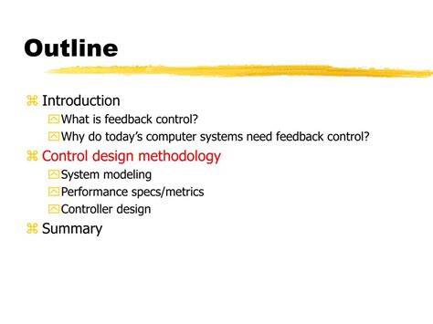 Ppt Feedback Control Theory A Computer Systems Perspective