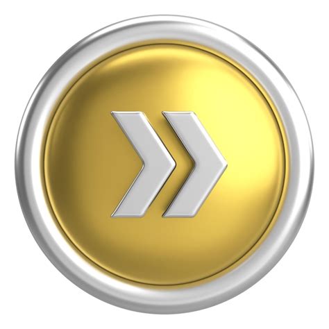 Premium Photo Next Button Continue Button 3d Illustration