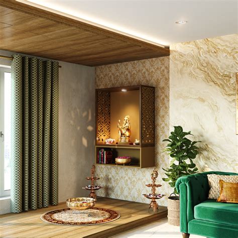 Pooja Unit Designs Wall Mount