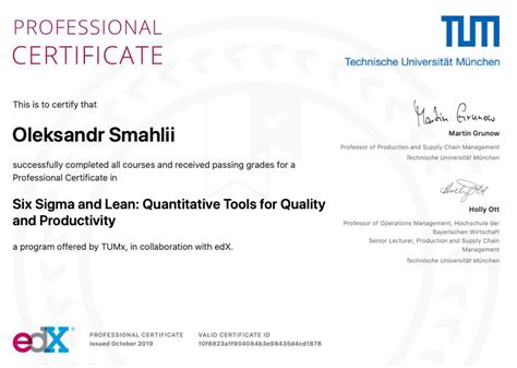 oleksandr smahlii on linkedin some knowledge acquired in the field of 6σ and lean slowly but