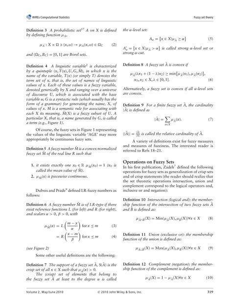 Solution Fuzzy Set Theory Studypool
