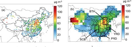 Figure 1 From Synoptic Meteorological Modes Of Variability For Fine Particulate Matter Pm 2 5