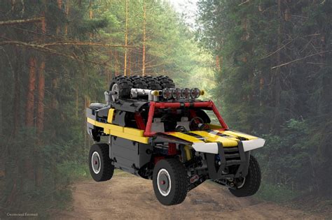 Lego Moc Trophy Truck 20 By Kovchenkovskiy Rebrickable Build With Lego