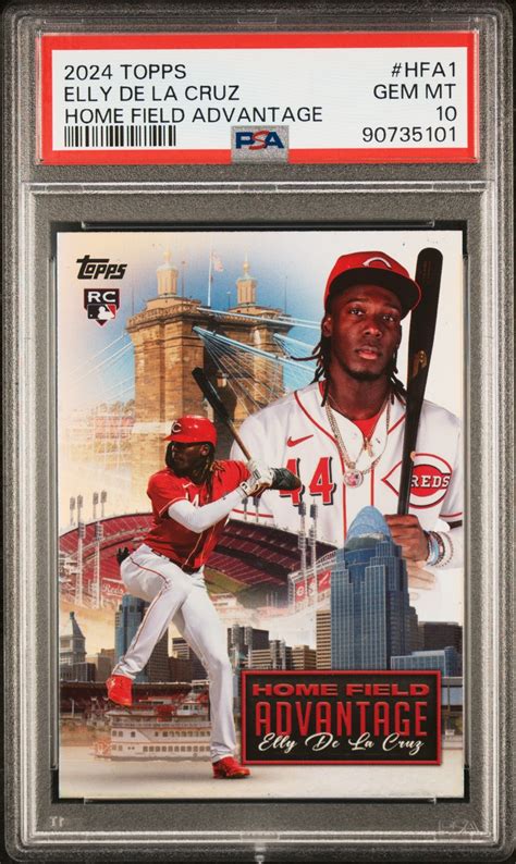 Elly De La Cruz 2024 Topps Hfa 1 Home Field Advantage Ssp Price Guide Sports Card Investor