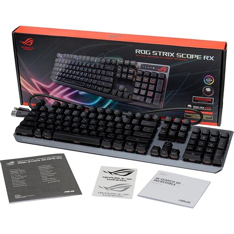 Best Buy ASUS Strix Scope RX Ergonomic Wired Mechanical Gaming Keyboard Black XA05 ROG STRIX