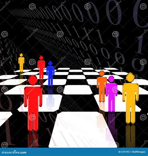 Strategy Code Stock Illustration Illustration Of People 574193