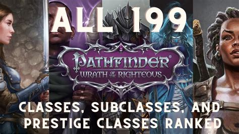 Pathfinder Classes Chart