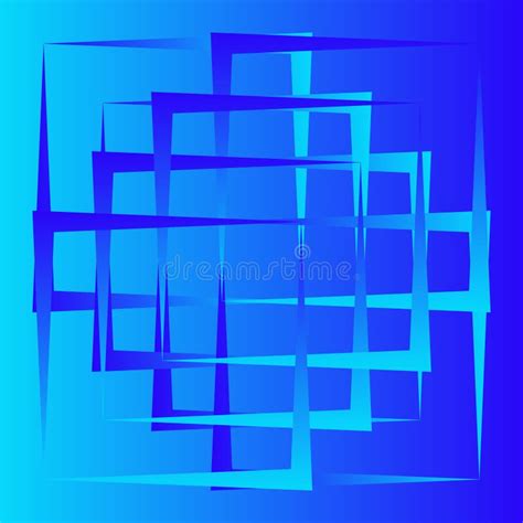 Abstract Bluer Decorated Art Background Design Stock Illustration