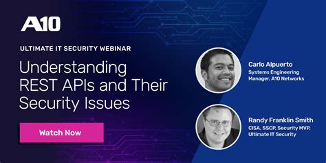 Understanding Rest Apis And Their Security Issues A10 Networks