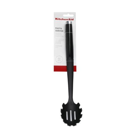 Cuchara De Servir Pasta Negra 35 Cm Kitchenaid — Amo Cocinar