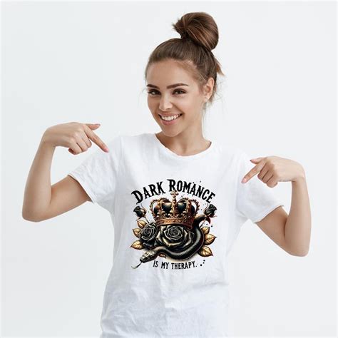Dark Romance Romance Book Png Dark Romance Shirt Romantasy Bookish