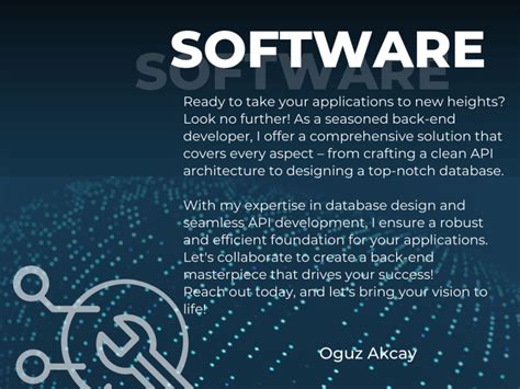 Api Designdevelopment And Database Designdevelopment Upwork
