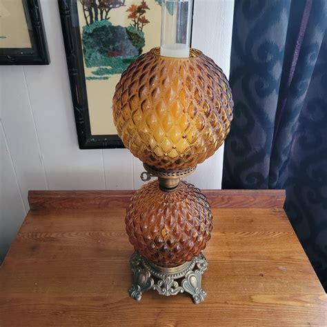 Antique Hurricane Lamps Etsy