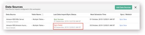 Import From Amazon Aurora PostgreSQL Zoho Analytics On Premise