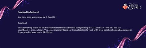 Sajal Maheshwari On Linkedin Tcs Talentdevelopment Tcsgems