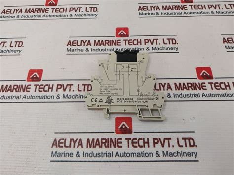 Weidmuller 8607340000 Solid State Relay Aeliya Marine