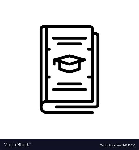Thesis Royalty Free Vector Image Vectorstock