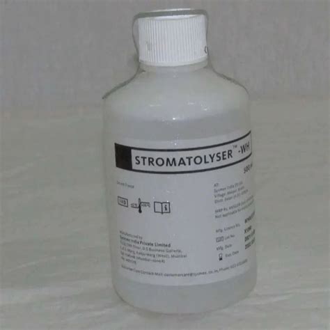 Transparrent Sysmex Lyse Cell Counter Reagents Packaging Type Bottle