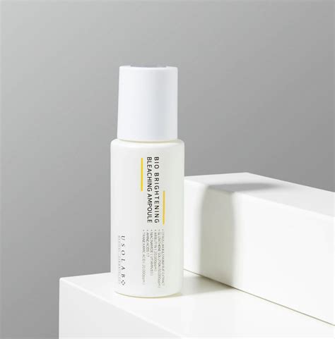 Сироватка для вирівнювання тону Usolab Bio Brightening Bleaching Ampoule 50 мл🍋 Lemon House