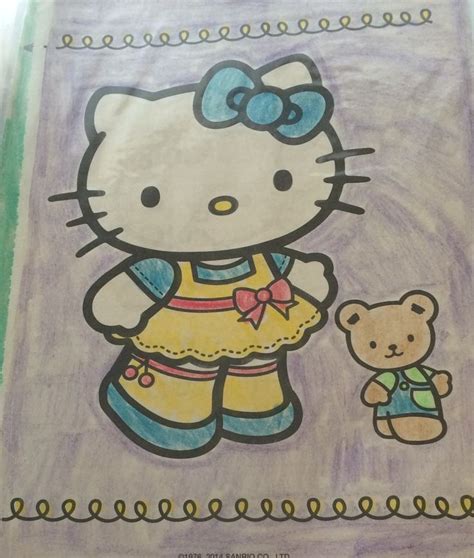 Pin By Melissa Vaughn On Hello Kitty Love Cat Coloring Book Hello