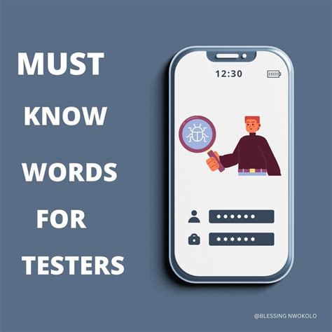 Softwaretesting Mustknowwordsfortesters Qualityassuranceengineer Blessing Nwokolo Posted On