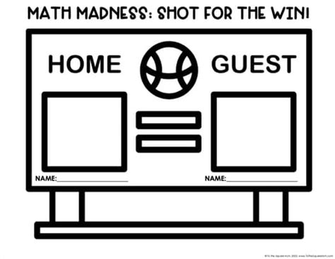 Comparing Rational Numbers Negative Decimals Fractions Math Basketball Game
