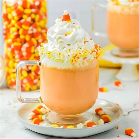 Candy Corn Hot Chocolate Princess Pinky Girl