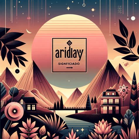 Qué Significa Ariday Y Sus Diferentes Apodos