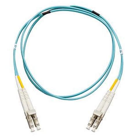 10 Gb Laser Optimized Fiber Optic Patch Cable Multimode Om4 Lc To Lc Connector Duplex 50