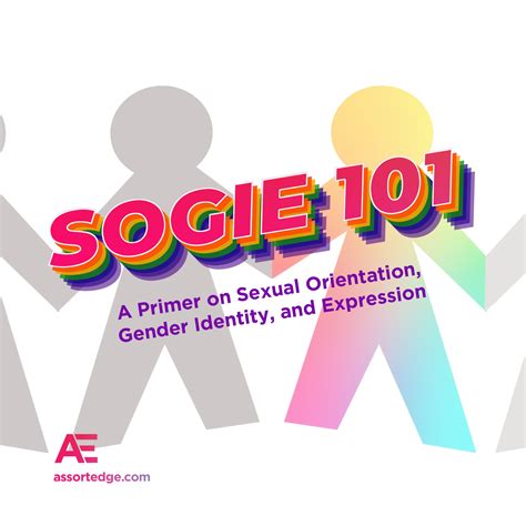 Assortedge On Twitter Sogie 101 Sexual Orientation Gender Identity And Expression